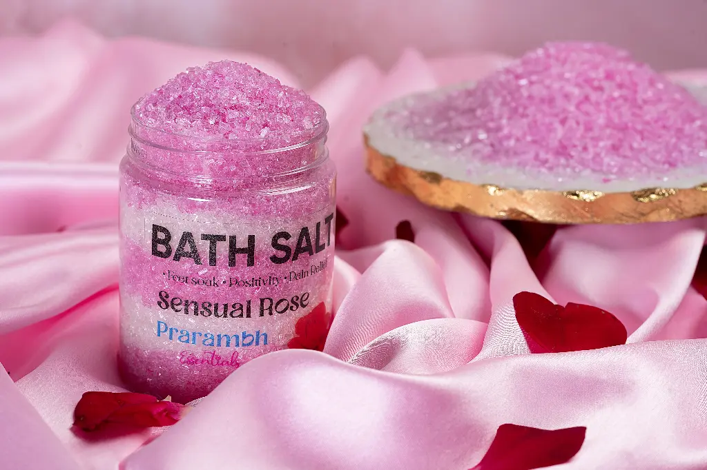 BATH SALT | Sensual Rose | PRARAMBH ESSENTIALS